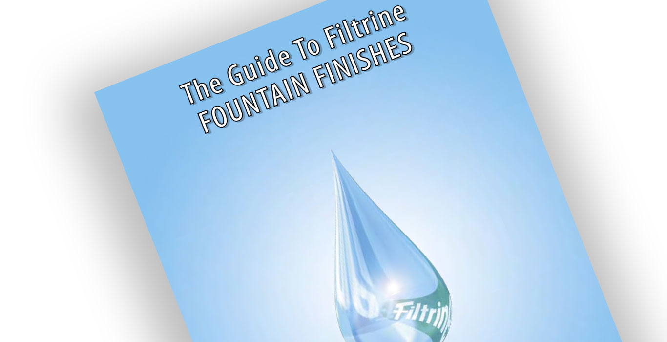 Filtrine Drinking Fountain Finishes Guide - Filtrine